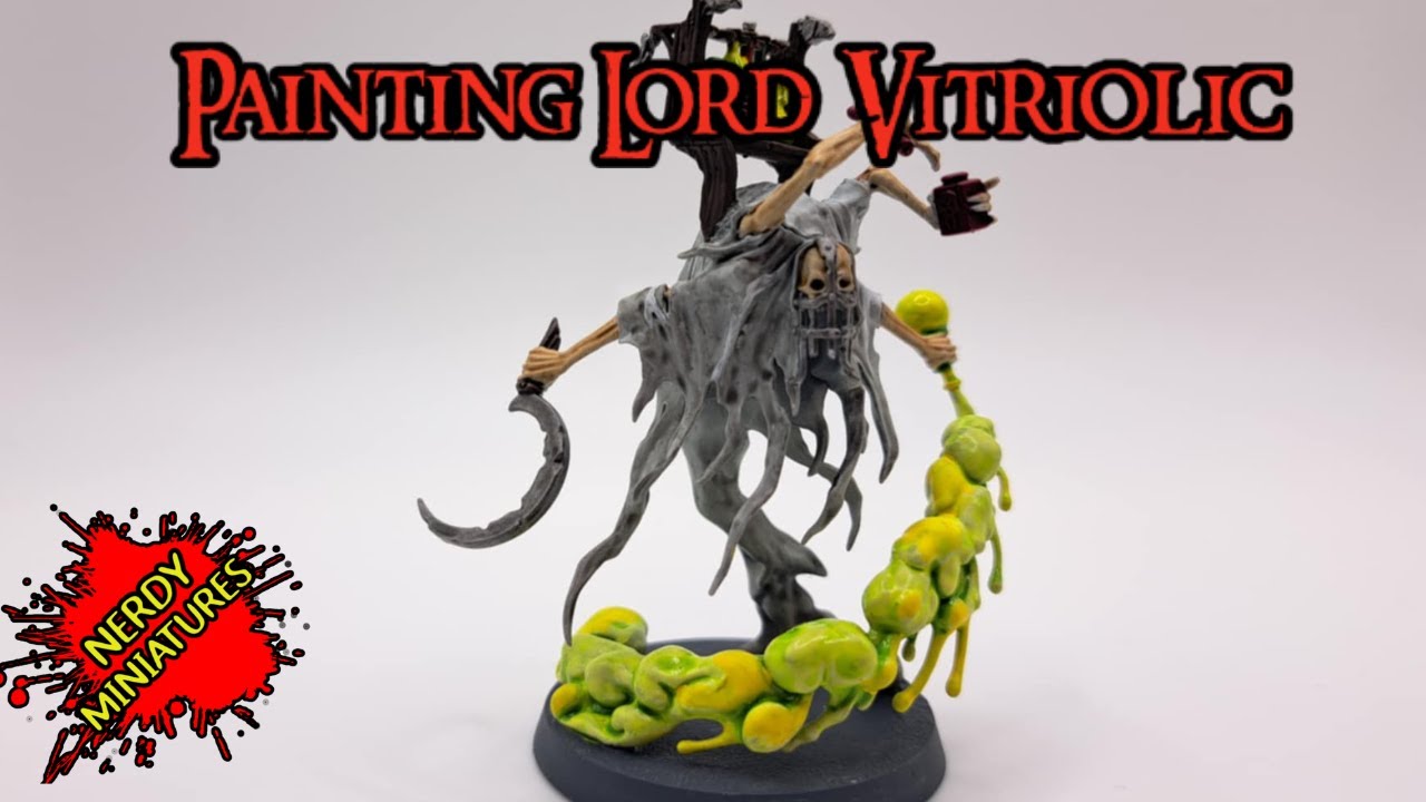 Painting The Alchemical Lord Vitriolic - YouTube