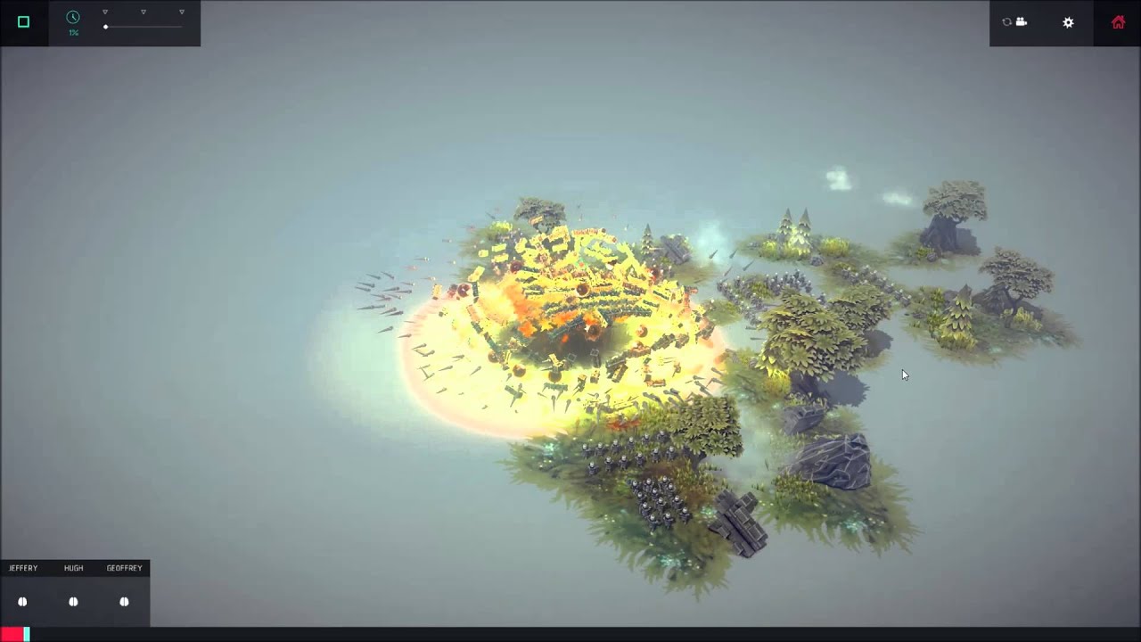 Besieged HUGE SPIKE BOMB Shows Off Physics Engine - YouTube