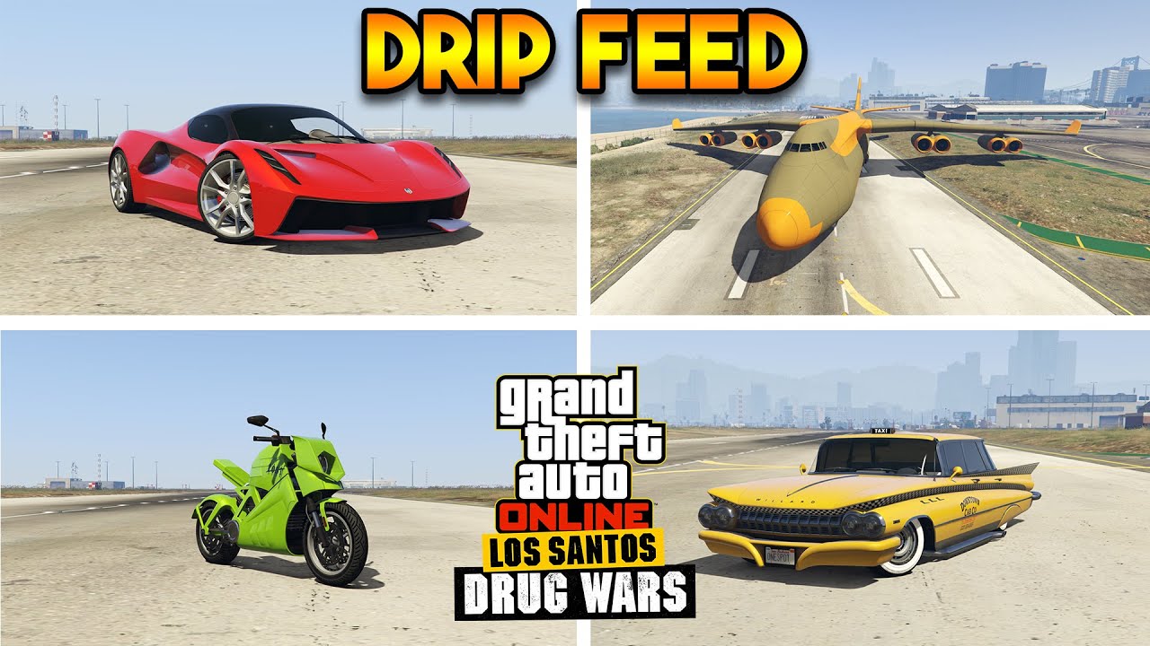 GTA 5 ONLINE - LOS SANTOS DRUG WARS DLC DRIP FEED VEHICLES ...