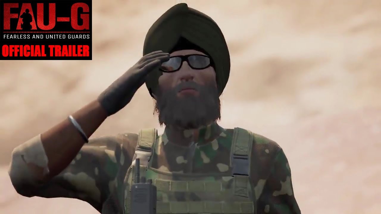 FAU-G official Launch Trailer and Release date - YouTube