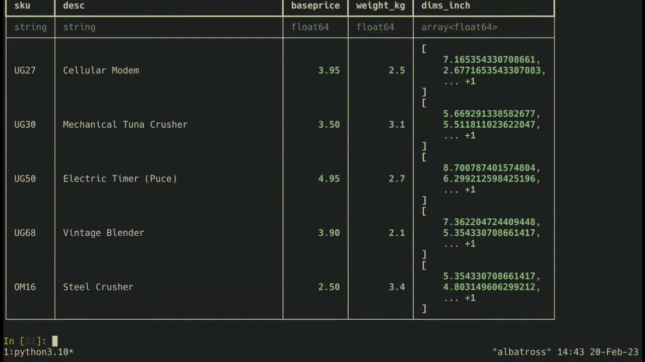 Custom Array Functions with Ibis + DuckDB - YouTube