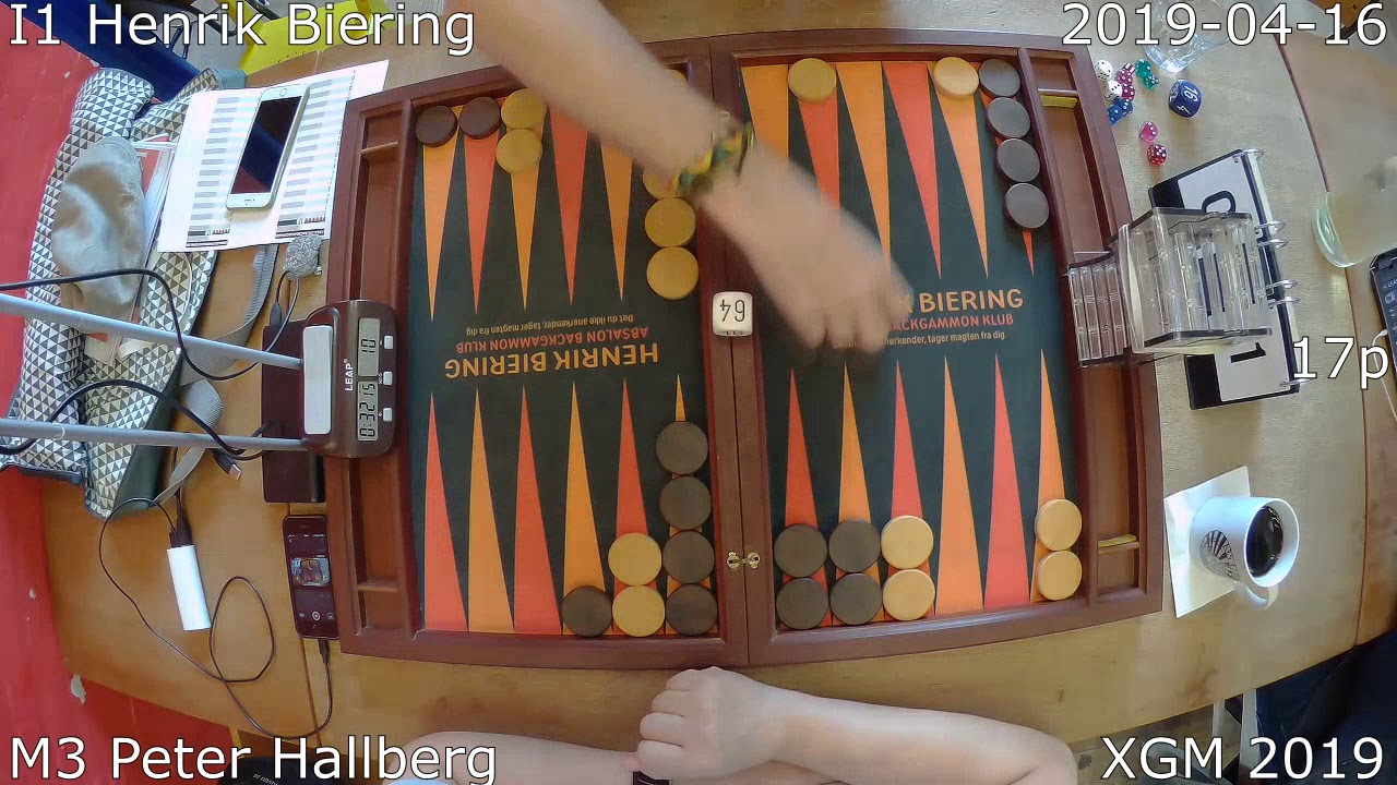 2019-04-15 Peter Hallberg (2709) - Henrik Biering (9991) 17 point XGM ...