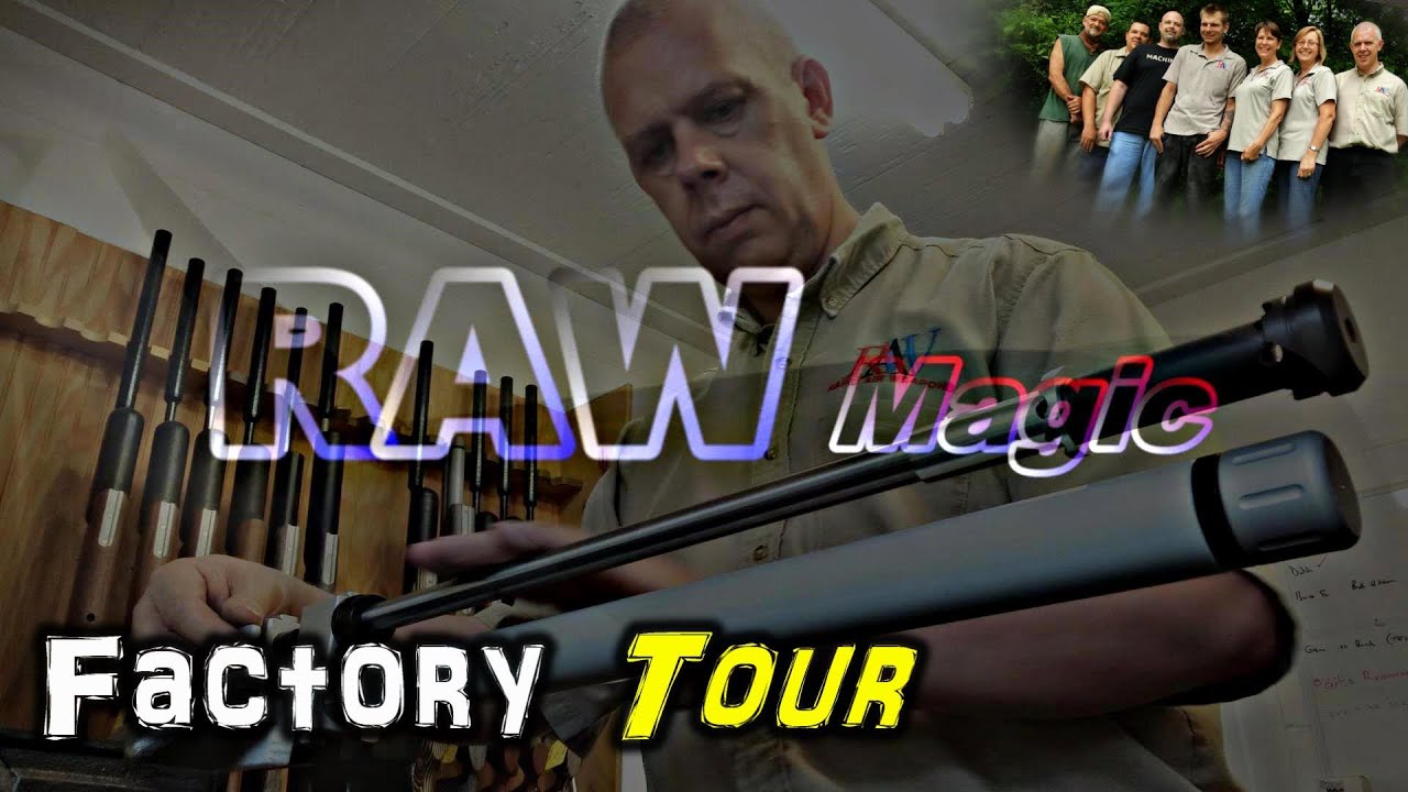Air Rifle FACTORY TOUR !! - Rapid Air Weapons HM 1000X - RAW - Theoben ...