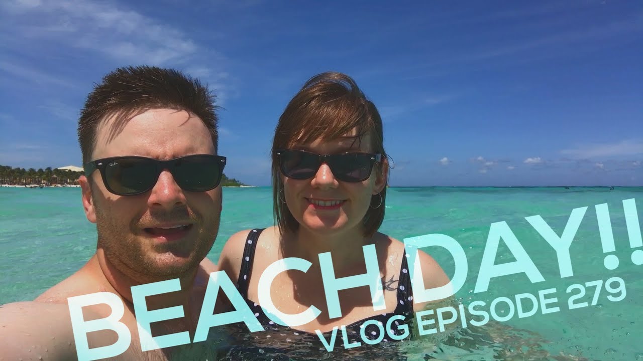 BEACH DAY!!! (vlog ep279) - YouTube