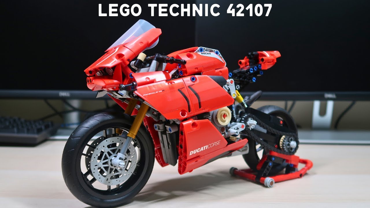 Lego Technic Ducati Panigale V4 R 42107 unbox and quick build - YouTube