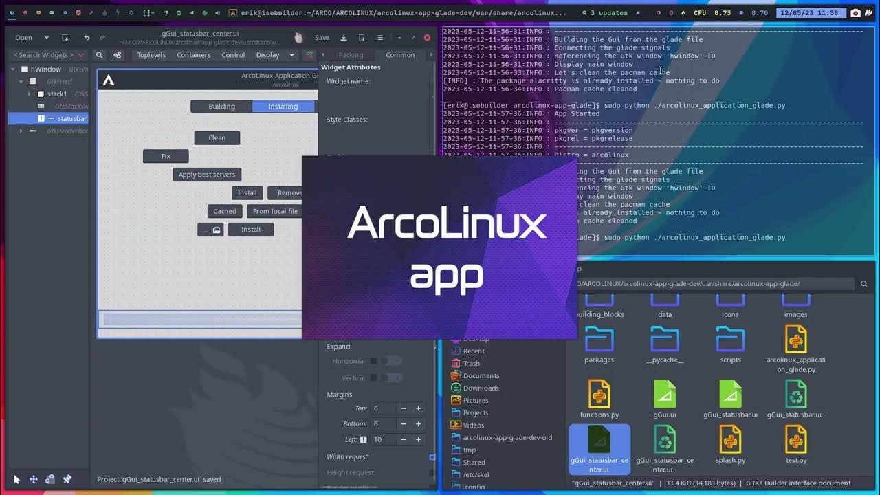 ArcoLinux : 3553 ArcoLinux App 70 - Chatgpt - advice me how to change my code - YouTube