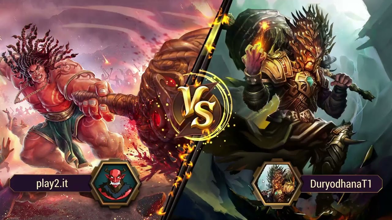 Kurukshetra: Ascension - Fantasy Card Game - gameplay - YouTube