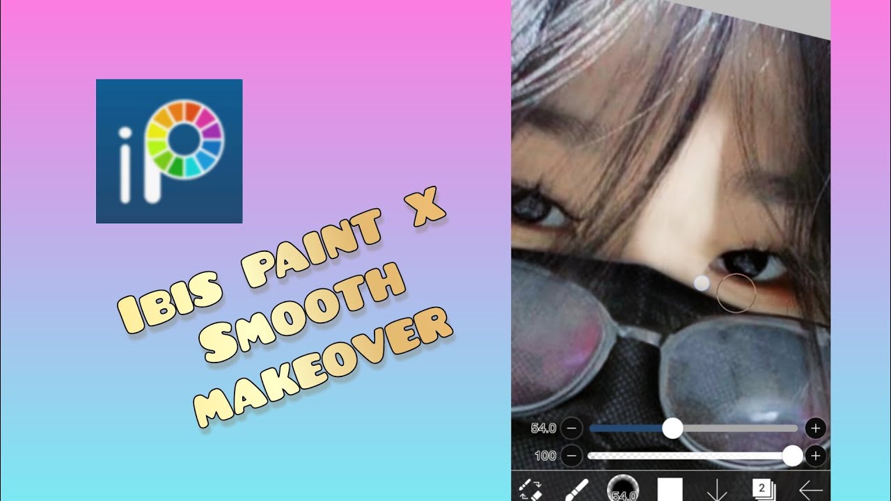 Ibis paint X smooth makeover | fairer skin - YouTube
