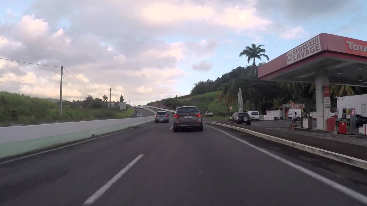 Martinique Route Côte Est, Gopro / Martinique Road East coast, Gopro ...