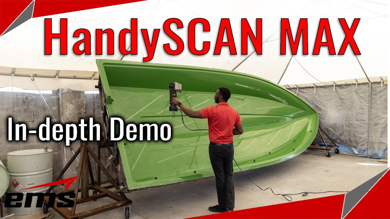 Creaform HandySCAN MAX - In-Depth Demo - YouTube