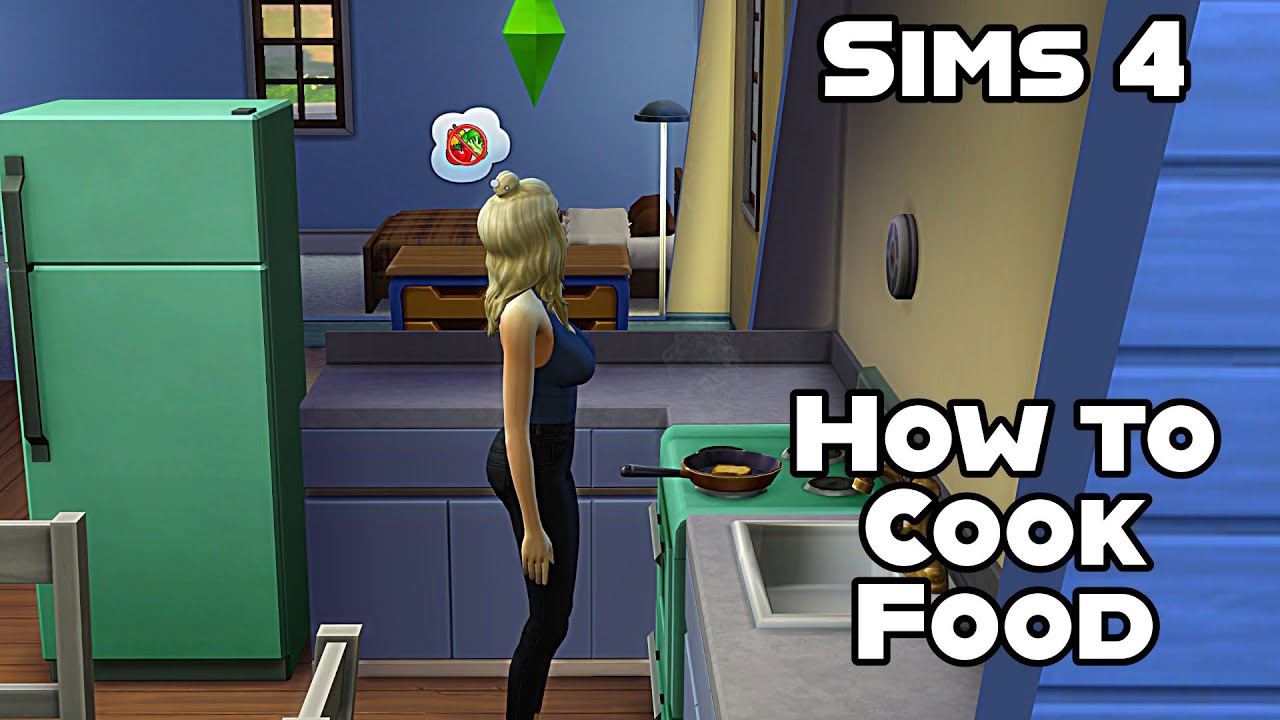 How to Cook Food in The Sims 4 - YouTube