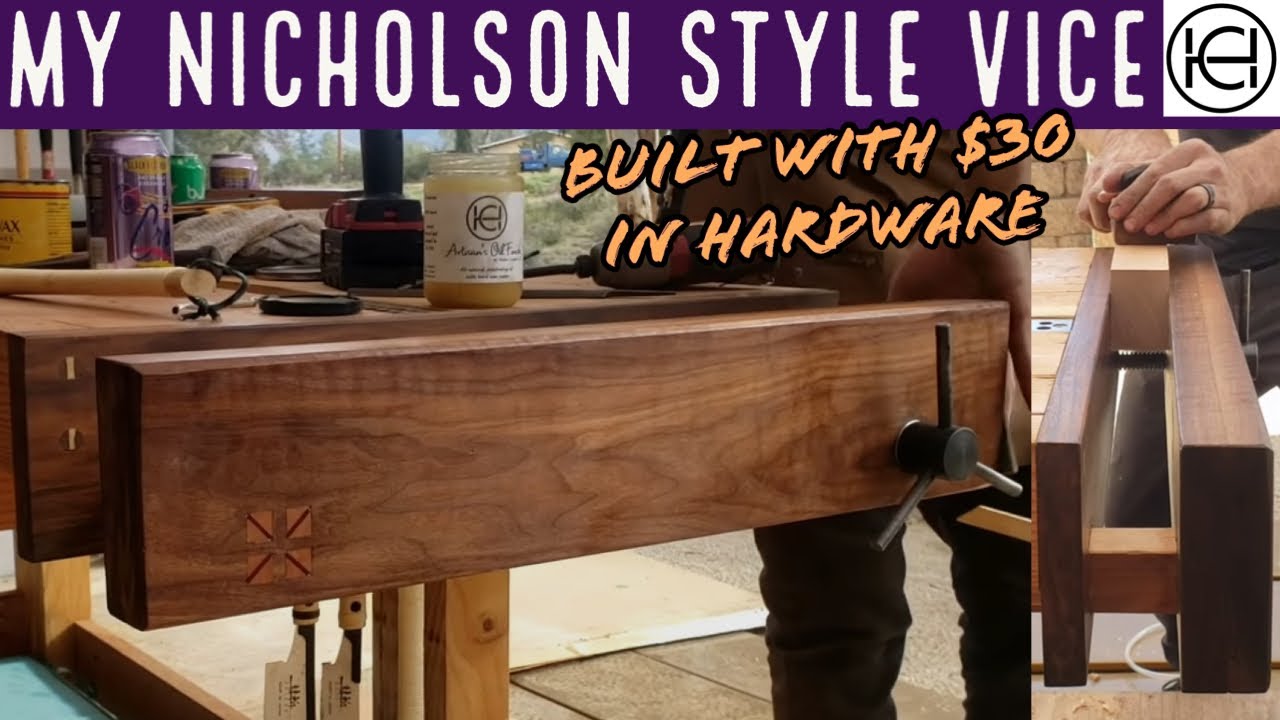 Build This Nicholson Style Workbench Vice - DIY Roubo Workholding ...