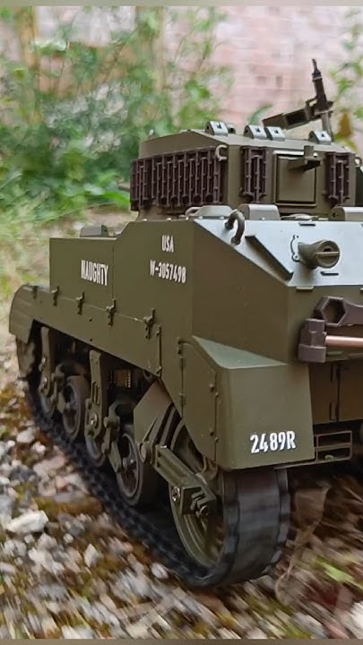 M5A1 Stuart RC Tank Coolbank - YouTube