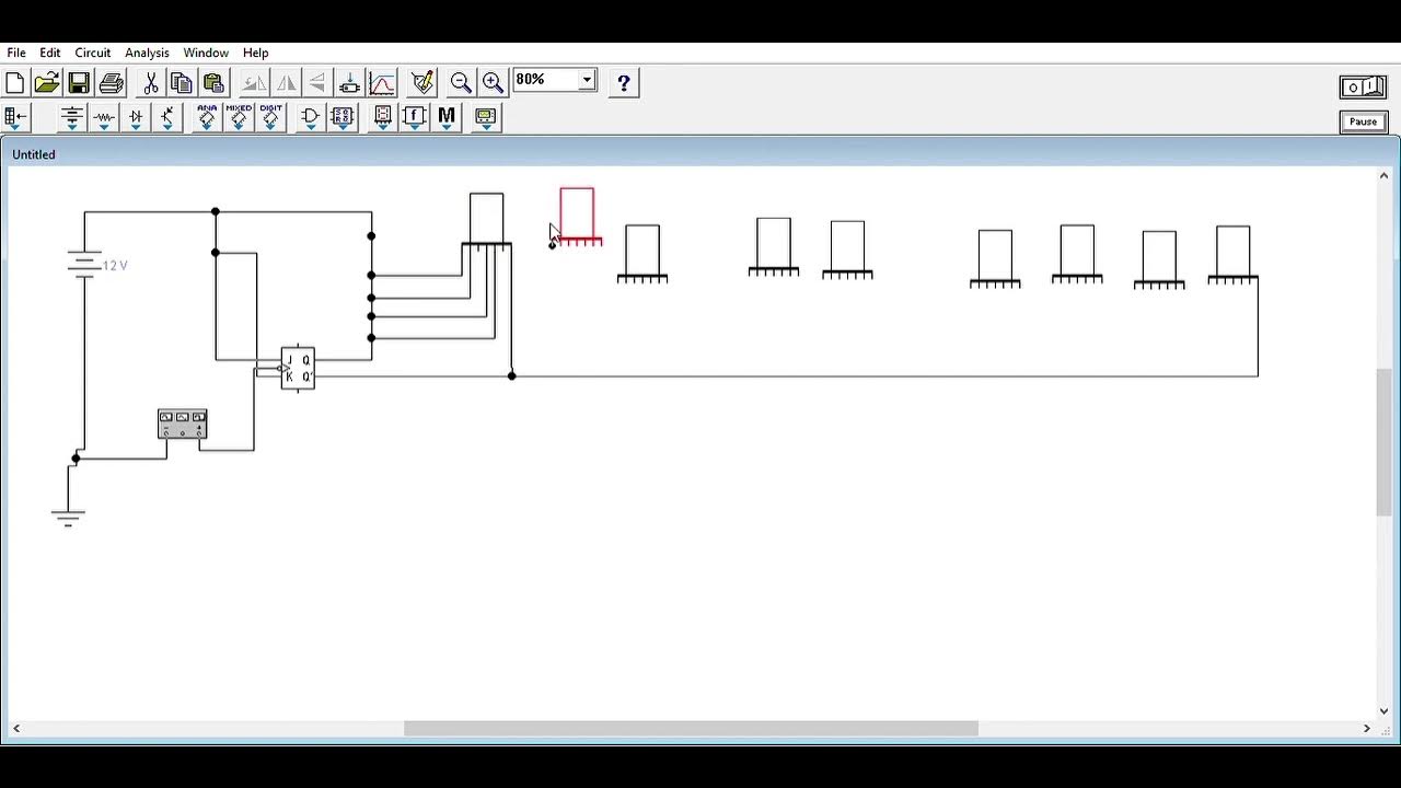 Projek Akhir Sistem Digital ("Rangkaian LED dengan NIM"). - YouTube