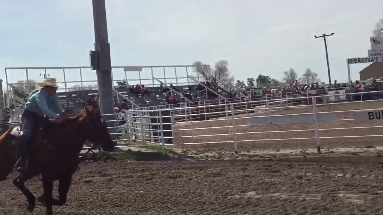 Burwell Nebraska high school rodeo Day 2 ~ Poles - YouTube