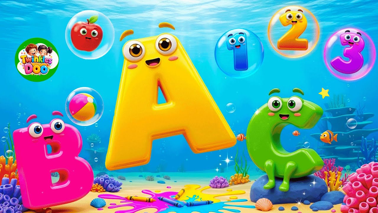 🌟 Learn ABC 123 Colors Shapes and More 🌈 | Baby Learning Videos For 2 ...