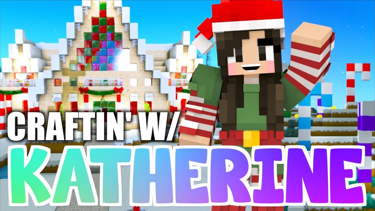 💙Minecraft Christmas Village! Craftin' w/ Katherine Ep. 28 - YouTube