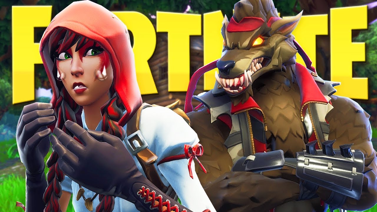 JUGANDO AL LOBO FEROZ EN FORTNITE! - YouTube