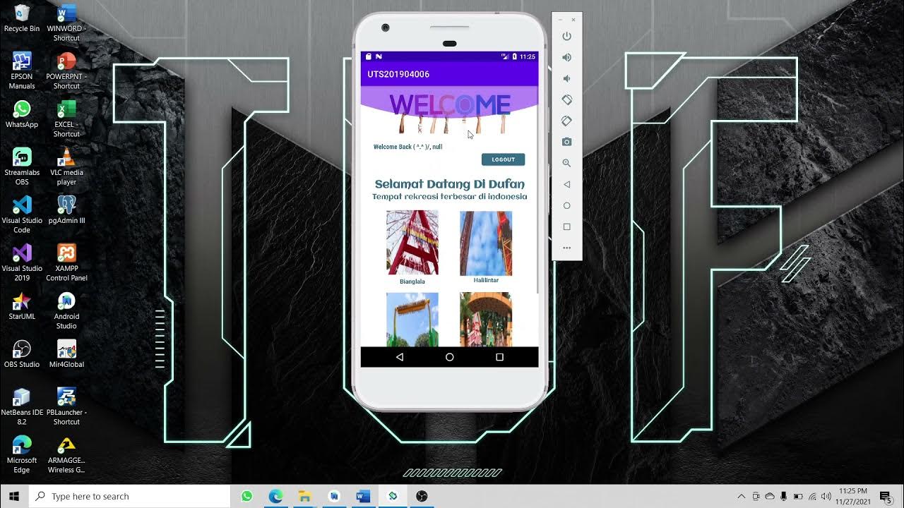 UTS Pemrograman Perangkat Bergerak 1 - YouTube