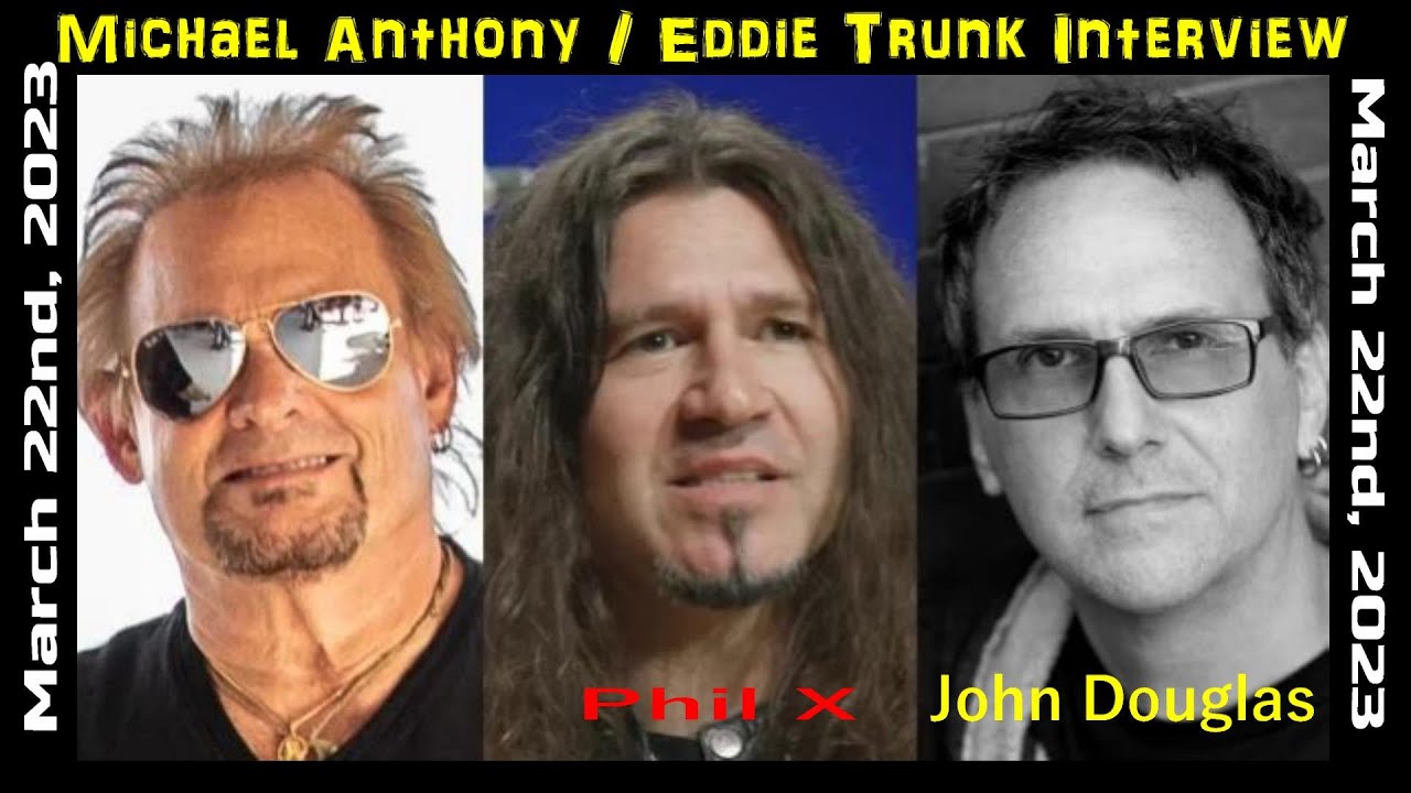 Michael Anthony of Van Halen - sneak peek on his new band with PHIL X ...