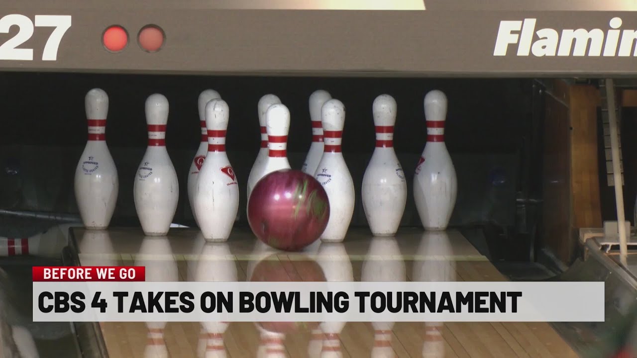 CBS 4 Takes on Bowling Tournament - YouTube