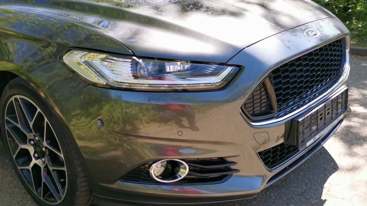 Ford Mondeo 2 0 TDCi Bi-Turbo Titanium 2018 Walkaround - YouTube