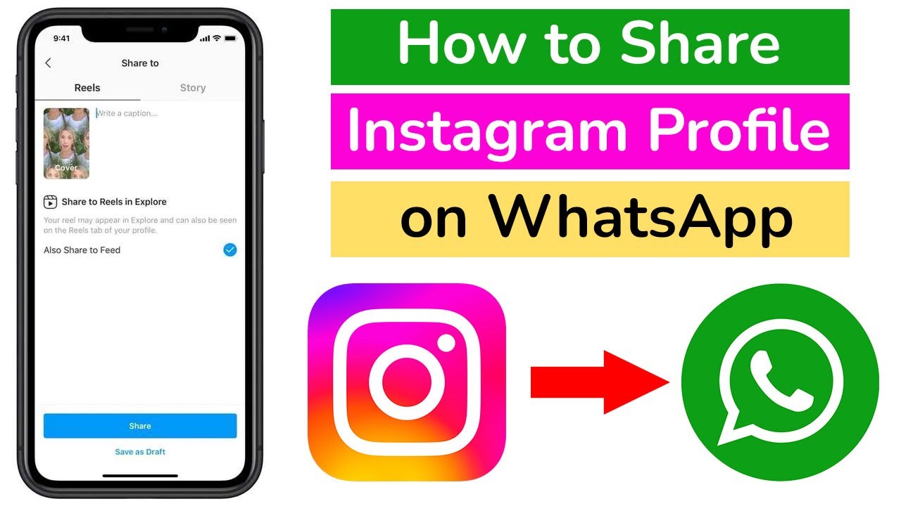 How to Share Instagram Profile on WhatsApp? - YouTube