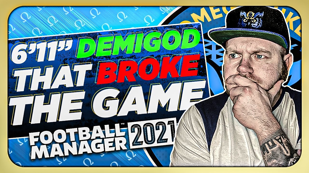 I created a 6'11ft DEMI-GOD Striker & BROKE the game! 😮 Football ...