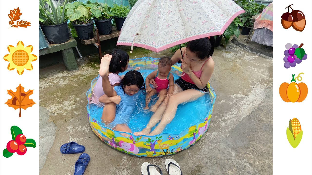 Mizo kids having fun in the sun | rain | mizo Vlog | cute baby video ...