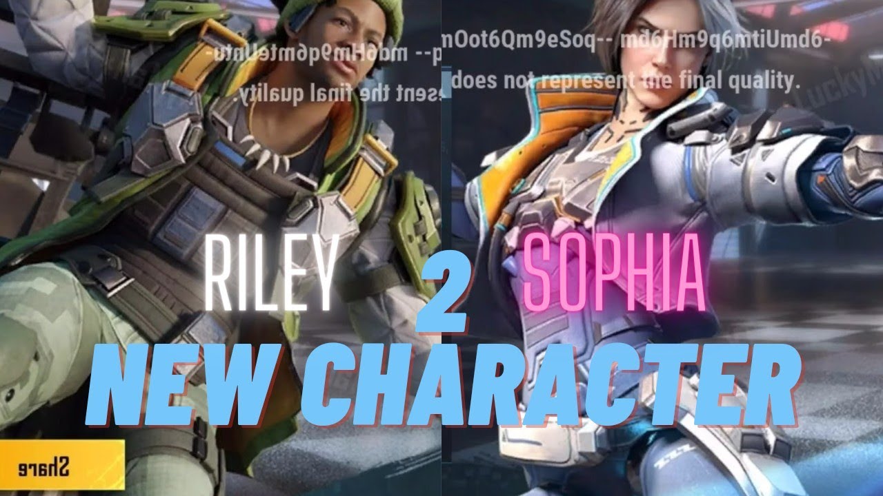 Pubg Mobile 2 New Characters is here Sophia and Riley @PUBGMOBILE - YouTube