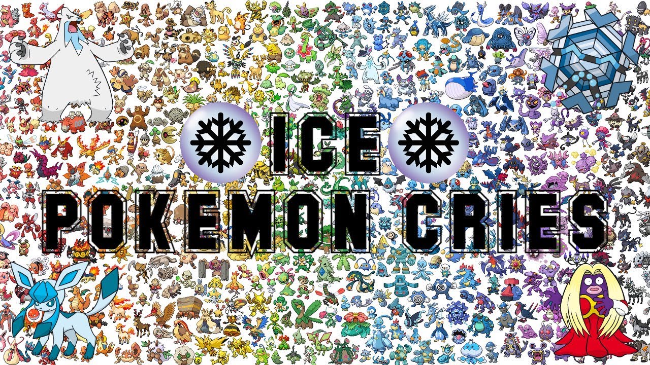 Pokemon | Ice Pokemon Cries - YouTube