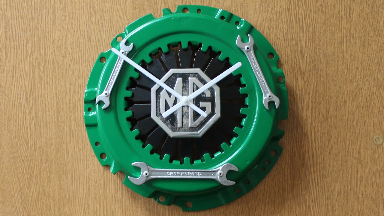 HOW TO BUILD A CLUTCH CLOCK, THE ULTIMATE CLASSIC MG MECHANICS CLOCK ...