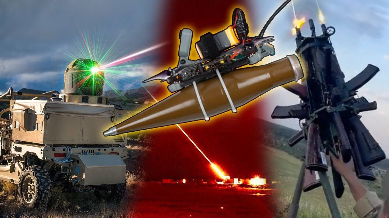 ESTAS SON LAS NUEVAS ARMAS ANTI DRONES - YouTube