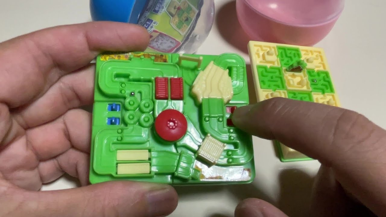 Miniature board game. Japanese capsule toys. - YouTube
