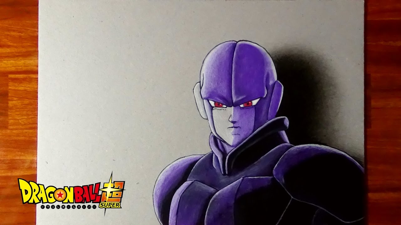 Cómo dibujar a HIT de Dragon ball super | Mini Tutorial | PatrickART ...