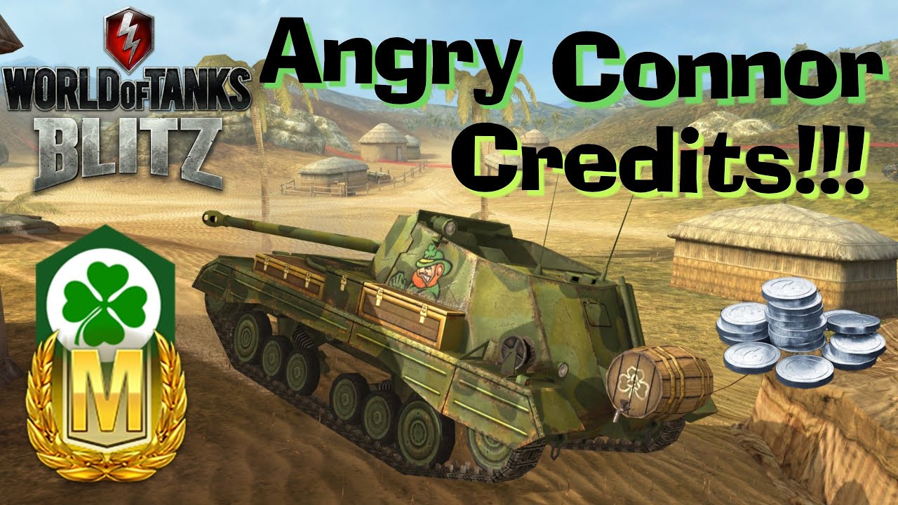 WOT Blitz Angry Connor \\ Best Credit Coefficient - YouTube