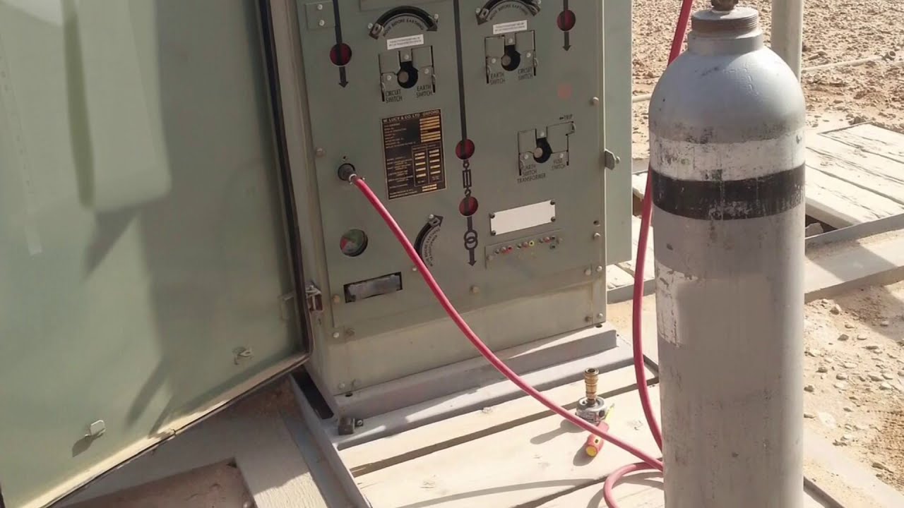 How to refill Sf6 Gas on MV Switchgear (RMU) - YouTube