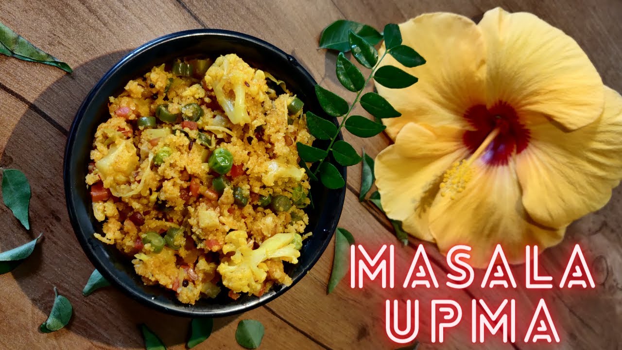 Vegetable Upma | Masala Upma | Odisha Berhampur style Masala Upma ...