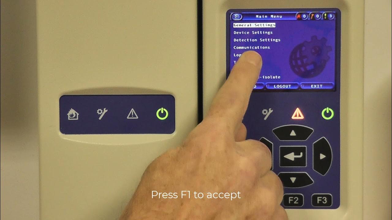 How to take all devices out of test mode on a ModuLaser ASD System ...