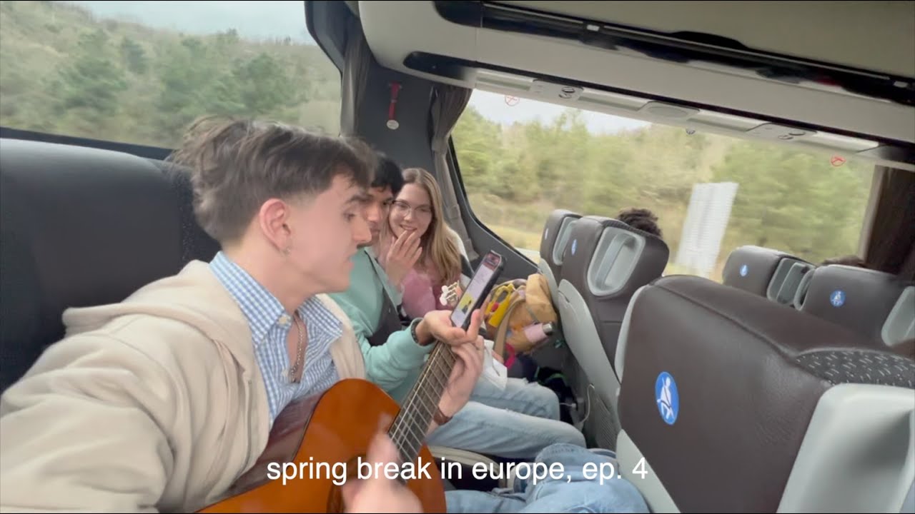 somewhere between spain and portugal (spring break in europe, ep. 4 ...