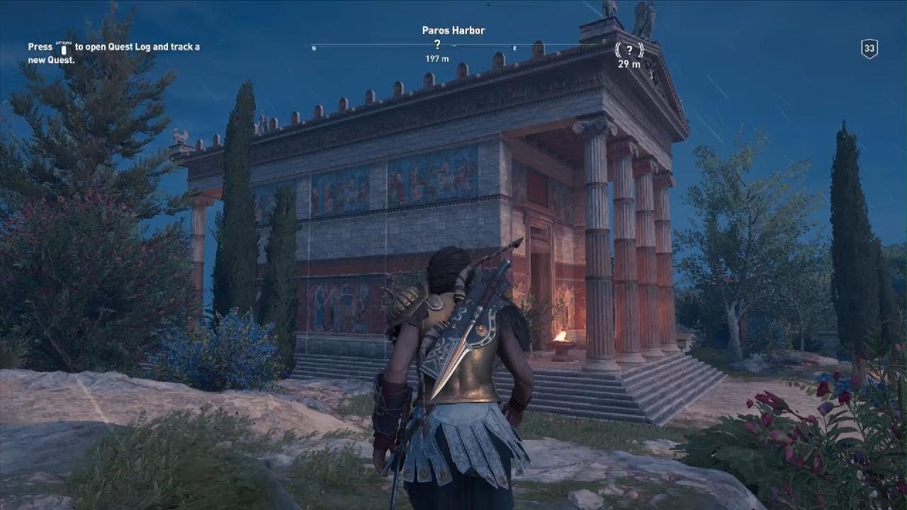 Assassin's Creed Odyssey - Temple Of Athena, Sculptor's Elysium ...