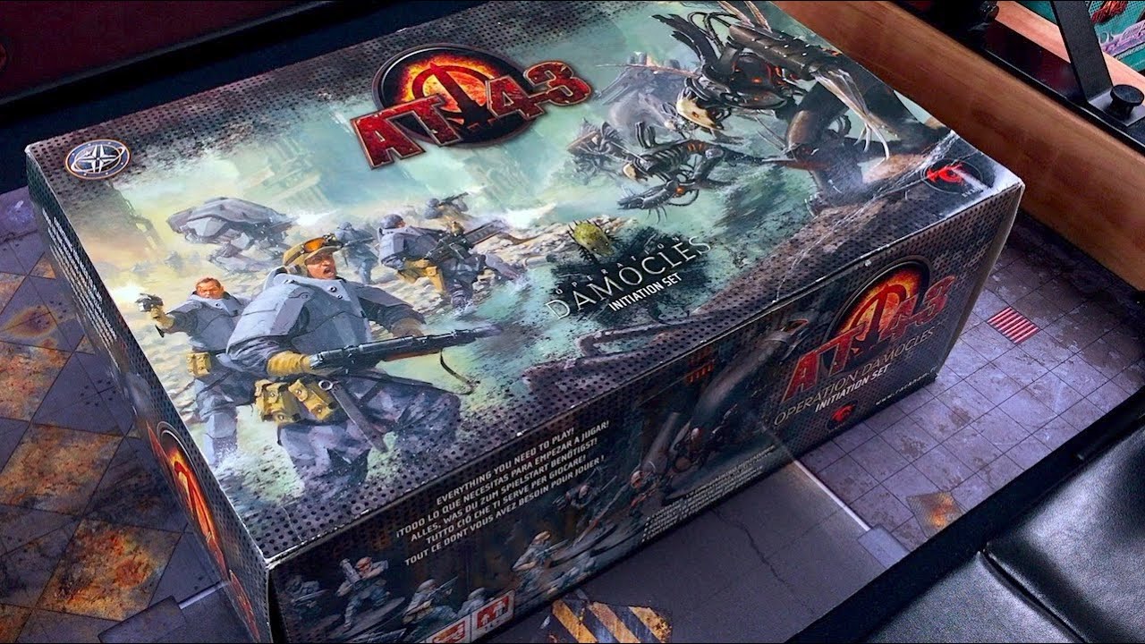 AT-43 Miniatures Game, Operation Damocles Starter Set - YouTube