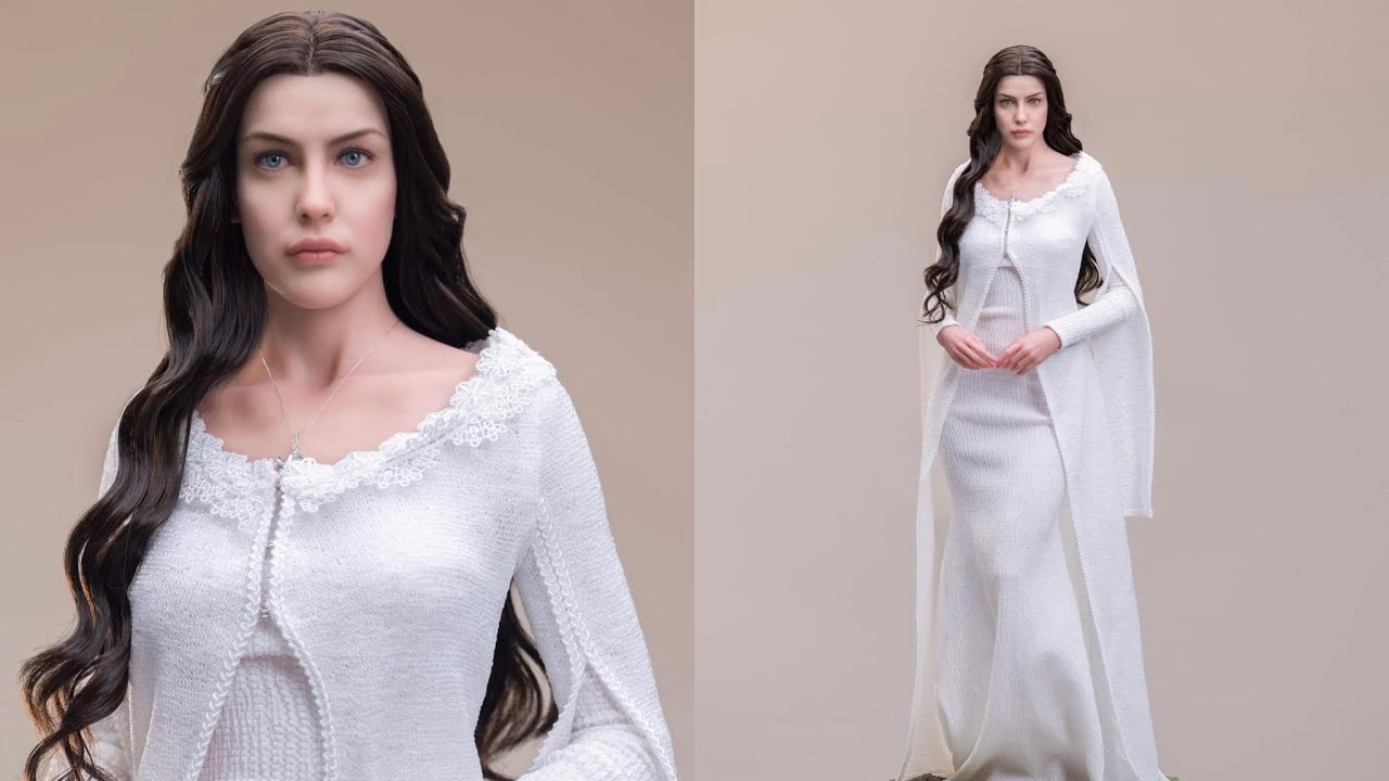 New Lord of the Rings Arwen statue final production images revealed Jnd ...