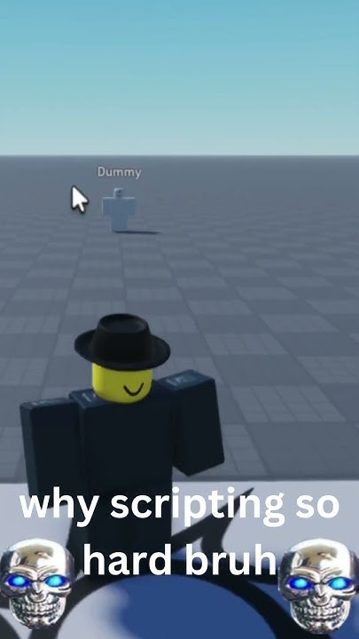 why scripting so hard bruh #robloxstudio #silly #shorts - YouTube