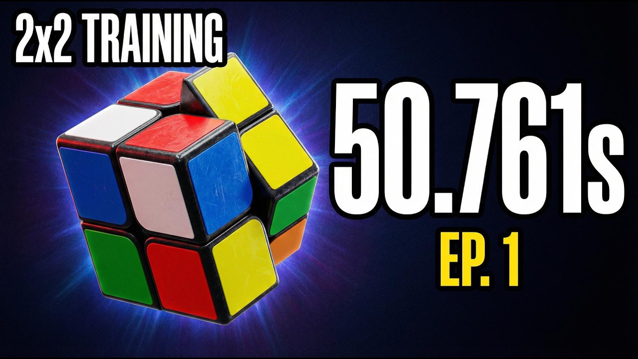 2x2 Rubik's Cube Training Ep. 1 - 50.761 Second Solve! - YouTube