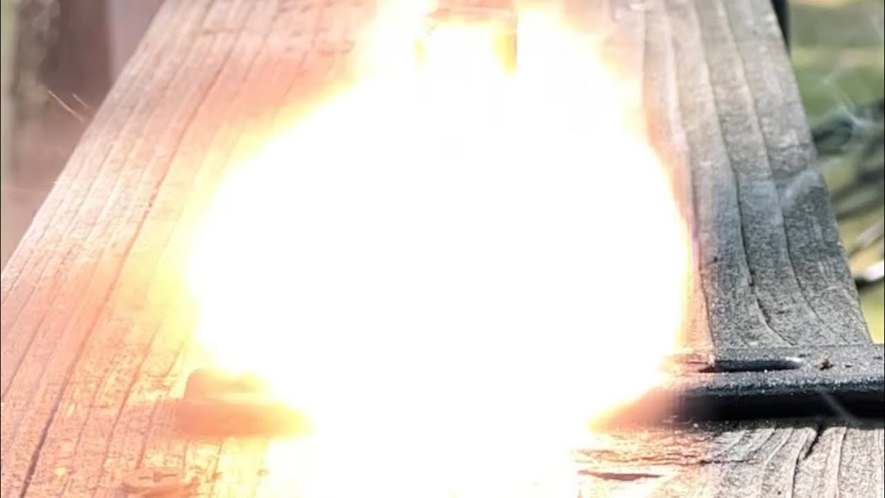 Slow motion black cat m-150 fire cracker explosion on the 4th of july #firework #explosion # ...