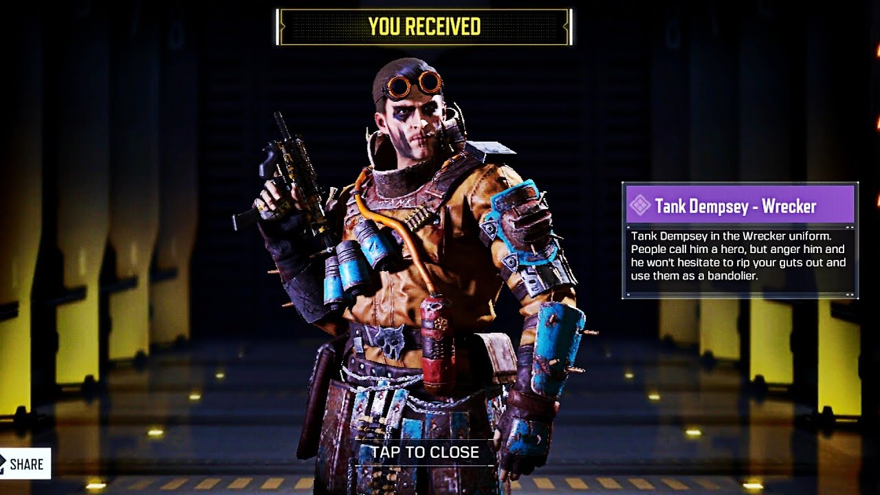TANK DEMPSEY - WRECKER 😉😉 // NUEVO PERSONAJE DE COD MOBILE 😉😉 // AL ...