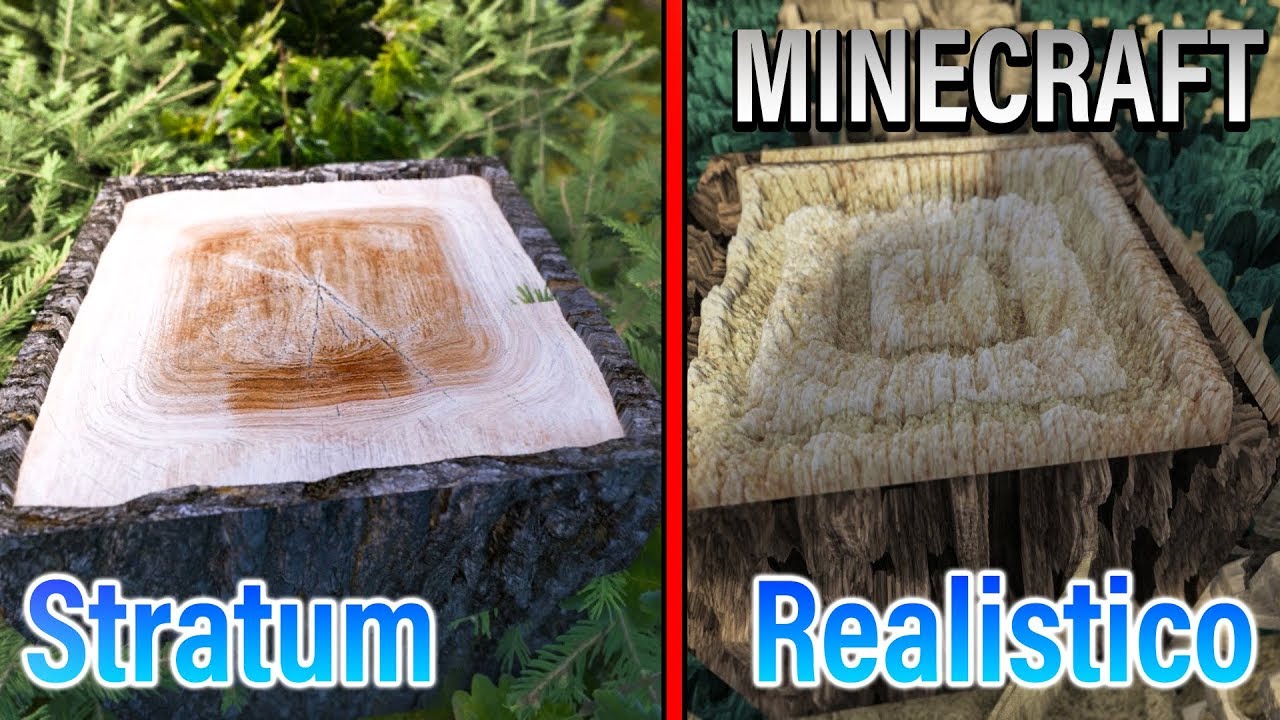 Minecraft Stratum Vs Realistico Texture Comparison MInecraft Ultra ...