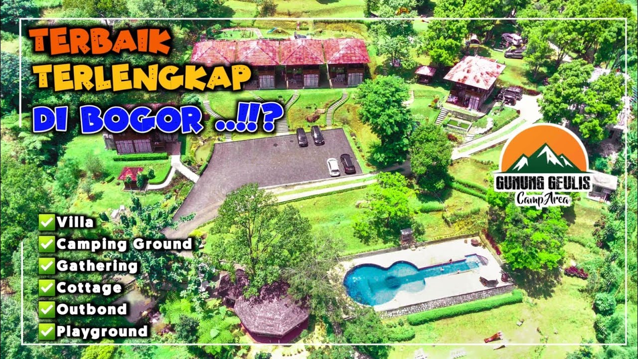 GGCA GUNUNG GEULIS CAMP AREA - Camping Resort Bogor - YouTube