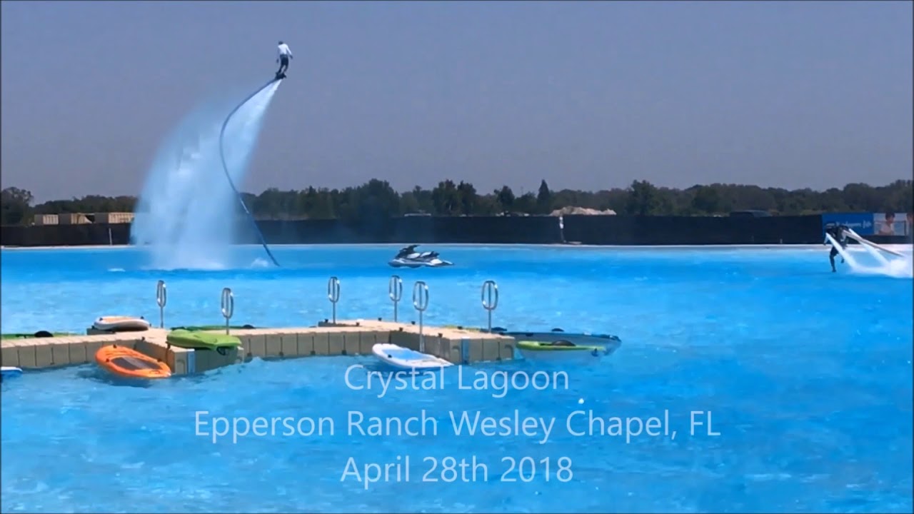Epperson Ranch and Crystal Lagoon Wesley Chapel, FL - YouTube
